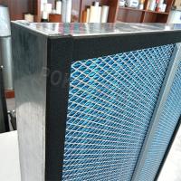 China Stainless Steel Mesh Industrial HEPA Filter High Efficiency Particulate Air Filter for sale