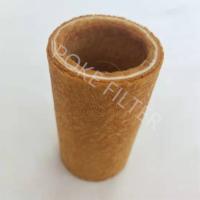 China Tube Borosilicate Hydrochloric Acid Glass Fiber Filter Cartridge 5 Micron 200-35-SA for sale
