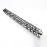 China Custom Stainless Steel Pleated Candle Filter Element Sintered Porous Metal Filter Elements for sale