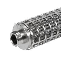 China 304 316 Stainless Steel Sintered Metal Filter Elements Cartridge for sale