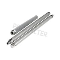 China 304 316 Stainless Steel Sintered Metal Filter Elements Cartridge for sale