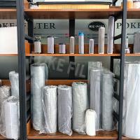 China Stainless Steel / Fiberglass Hydraulic Filter Element 11161895 SH68345SP for sale