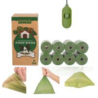 China EN13432 Certified Biodegradable Dog Waste Bags | 6-Month Home Compostable | Cornstarch-Based Eco Material (MOQ 500) for sale