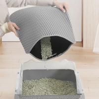 China Revolutionary Cat Litter Mat - Double Layer Honeycomb Design for sale