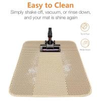 China Double-Layer Cat Litter Trapper - No More Sweeping! for sale