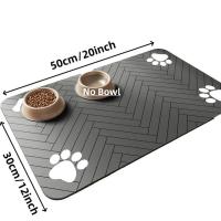 China Waterproof Pet Feeding Mat - No More Messy Floors! Quick-Dry Placemat for Dogs & Cats for sale
