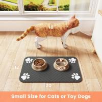 China Waterproof Pet Feeding Mat - No More Messy Floors! Quick-Dry Placemat for Dogs & Cats for sale