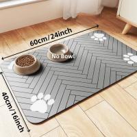 China Waterproof Pet Feeding Mat - No More Messy Floors! Quick-Dry Placemat for Dogs & Cats for sale