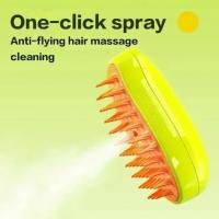 China 3-in-1 Electric Pet Grooming Brush with Spray Function for sale