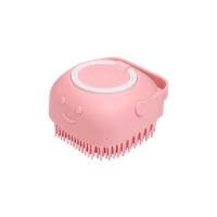 China Pet Bath Brush with Shampoo Dispenser - The Solution to Difficult Dog and Cat Bathing for sale
