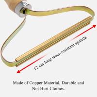China Pet Hair Remover Manual Scraper – Restore Furniture & Fabrics with Durable Copper Blade Technology for sale