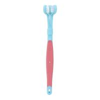 China 3-Sided Professional Pet Dental Care Toothbrush | Wholesale Pet Supplies for sale