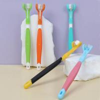 China 3-Sided Professional Pet Dental Care Toothbrush | Wholesale Pet Supplies for sale