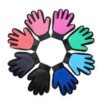 China Professional Silicone Pet Grooming Gloves | Premium Pet Hair Removal & Bath Brush for sale
