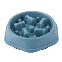 China Hexagonal Pet Slow Feeder Bowl Anti-Choking Dog Food Bowl with Non-Slip Base | MOQ 1000 PCS for sale