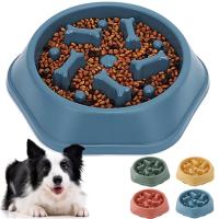 China Hexagonal Pet Slow Feeder Bowl Anti-Choking Dog Food Bowl with Non-Slip Base | MOQ 1000 PCS for sale