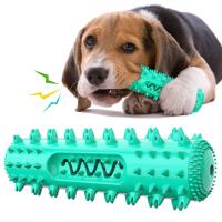 China Eco-Friendly TPR Dog Chew Toy with Sound – Teeth Cleaning and Treat Dispensing Stick, 200g, Wholesale Pet Accessories for sale