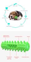 China Eco-Friendly TPR Dog Chew Toy with Sound – Teeth Cleaning and Treat Dispensing Stick, 200g, Wholesale Pet Accessories for sale