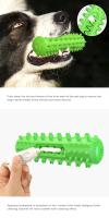 China Eco-Friendly TPR Dog Chew Toy with Sound – Teeth Cleaning and Treat Dispensing Stick, 200g, Wholesale Pet Accessories for sale