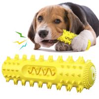China Eco-Friendly TPR Dog Chew Toy with Sound – Teeth Cleaning and Treat Dispensing Stick, 200g, Wholesale Pet Accessories for sale