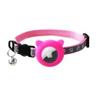 China Durable Adjustable AirTag Pet Collar | Anti-Lost Tracker for Small Pets | Secure & Long-Lasting for sale