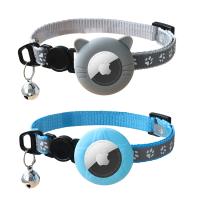 China Durable Adjustable AirTag Pet Collar | Anti-Lost Tracker for Small Pets | Secure & Long-Lasting for sale