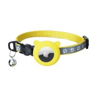 China Durable Adjustable AirTag Pet Collar | Anti-Lost Tracker for Small Pets | Secure & Long-Lasting for sale