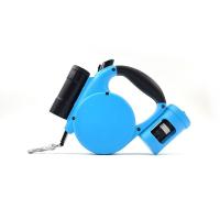 China Retractable Pet Leash with LED Flashlight | Night Safety Design | For Dogs and Cats Under 20KG for sale
