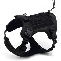 China Lightweight Tactical Dog Harness | Comfortable No-Pull Design | Adjustable for Medium and Large Dogs for sale