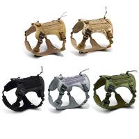 China Lightweight Tactical Dog Harness | Comfortable No-Pull Design | Adjustable for Medium and Large Dogs for sale