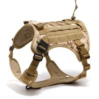 China Lightweight Tactical Dog Harness | Comfortable No-Pull Design | Adjustable for Medium and Large Dogs for sale