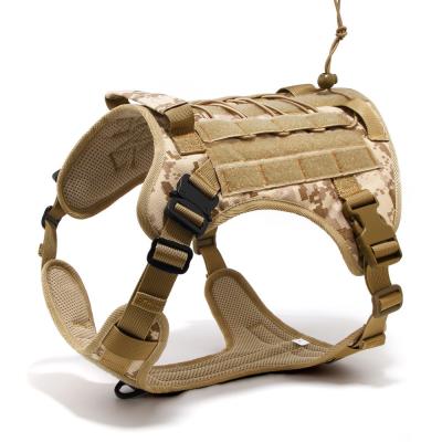 China Lightweight Tactical Dog Harness | Comfortable No-Pull Design | Adjustable for Medium and Large Dogs for sale