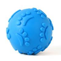 China Pet Toy Ball with Paw Prints - Interactive Dog Chew Toy with Squeaker
Premium Interactive Pet Toy with Dental Care Features for sale
