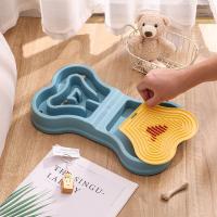 China 2-in-1 Pet Slow Feeder Puzzle Bowl | Anti-Bloat Dog Feeding Mat with Lick Pad | Veterinary-Recommended Design for Healthy Digestion | 34.7cm Premium PP for sale