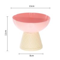 China Designer Korean Pet Bowl | Modern Home Decor Pet Feeding | Aesthetic Living Space Integration | Premium Lifestyle Pet Accessory for sale