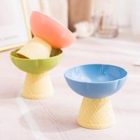 China Designer Korean Pet Bowl | Modern Home Decor Pet Feeding | Aesthetic Living Space Integration | Premium Lifestyle Pet Accessory for sale