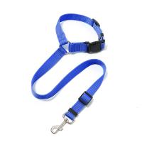 China Adjustable Pet Car Safety Belt | 2.5cm Heavy-Duty Dog Seat Belt with D-Ring | Universal Vehicle Safety Leash (4 Colors) | Crash-Tested Dog Restraint for sale