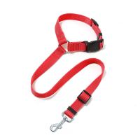 China Premium Quality Dog Seat Belt | Heavy-Duty Pet Car Safety Harness | Durable Polyester Vehicle Restraint | Professional Grade Car Leash (4 Colors Available) for sale