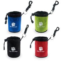 China Portable Pet Treat Bag with Zinc Alloy Clip - Bulk Pet Training Equipment for sale