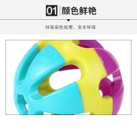 China Interactive Tri-Color Bell Ball - Durable Plastic Toy for Cats and Dogs - Stimulating Sound Play for sale