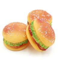 China Interactive Burger Squeak Toy - Safe and Fun Chew Toy for Pets - Ideal for Cats and Dogs for sale