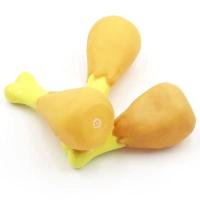 China Interactive Chicken Drumstick Squeak Toy - Safe and Fun Chew Toy for Puppies for sale