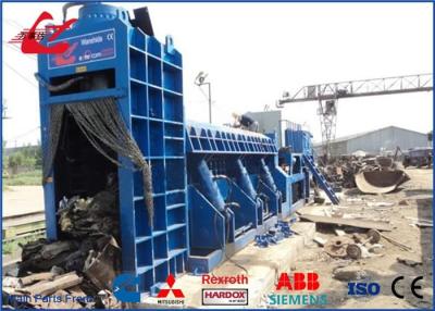 China Y83Q-4000A Hydraulic Scrap Baler Shear 4000 kN 74kW with PLC Control for Metal Recycling for sale