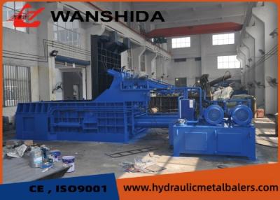 China 22 KW Hydraulic Steel Press Baler with 1600 kN Force and PLC Control for Metal Recycling for sale