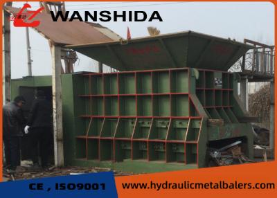 China Q43W-4000 Container Scrap Shear 4000 kN Cutting Force 1400 mm Blade Heavy Scrap Processing for sale