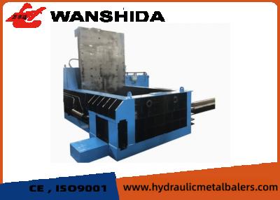 China 2500kN Hydraulic Scrap Shear Metal Baling Press Machine 60kW Power 5500kg/h Capacity for Steel Recycling for sale