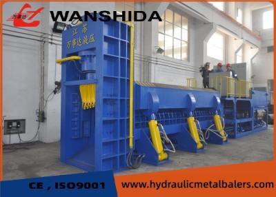China Wanshida Y83Q-6300 630-Ton Hydraulic Scrap Shear Baler 20 MPa 9-12 Tons/Hour Metal Processing for sale
