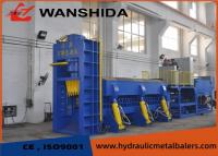 China Wanshida Y83Q-6300 630-Ton Hydraulic Scrap Shear Baler 20 MPa 9-12 Tons/Hour Metal Processing for sale
