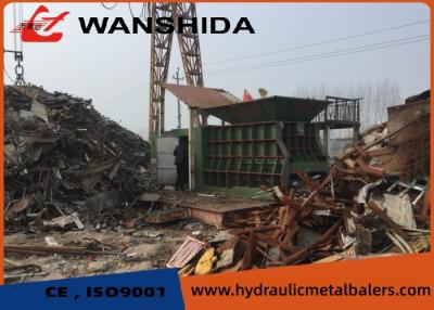 China 500 Ton Hydraulic Scrap Metal Box Shear for Heavy Cutting with Compact Design for sale