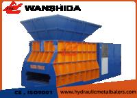 China Containerized Scrap Metal Shear with Automatic Feeding - 84kW Hydraulic Shearing Machine for Steel Processing for sale